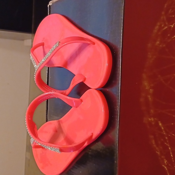 HOT PINK | Shoes | Hot Pink Sandal Size 7 38 Eur Color Hot Pink | Poshmark